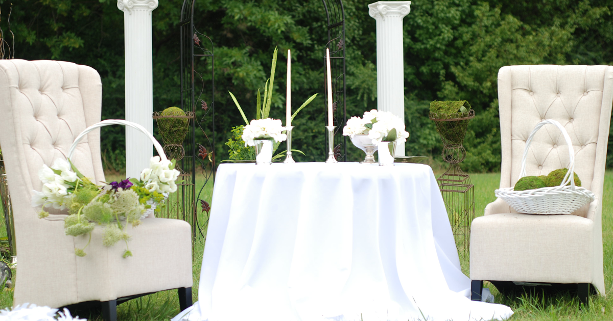 Bride and Groom Chairs – Couture Event Rentals